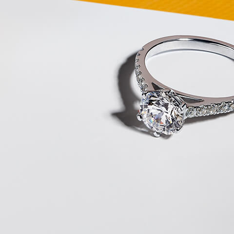 Platinum Engagement Rings With 76% Better Value, Shop Now | 77 Diamonds